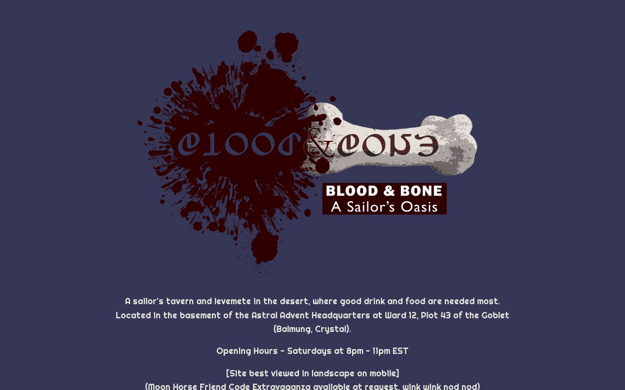 Blood & Bone